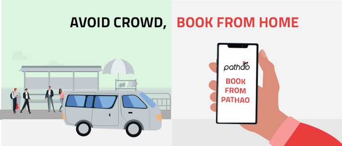 Avoid Crowd, Book From Home - Pathao Nepal