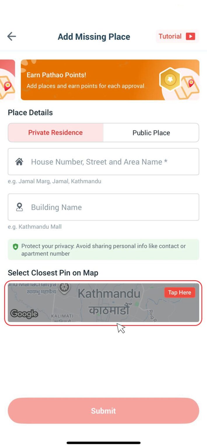 Add a Missing Address & Collect Pathao Points! - Pathao Nepal