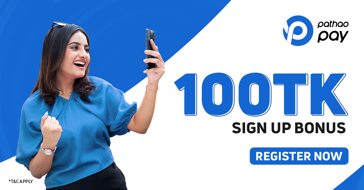 Get 100TK Sign Up Bonus on Pathao Pay - Pathao
