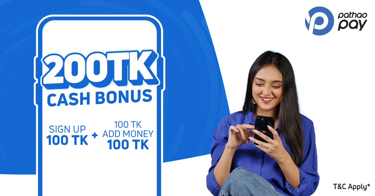 Get 200TK Cash Bonus on Pathao Pay - Pathao